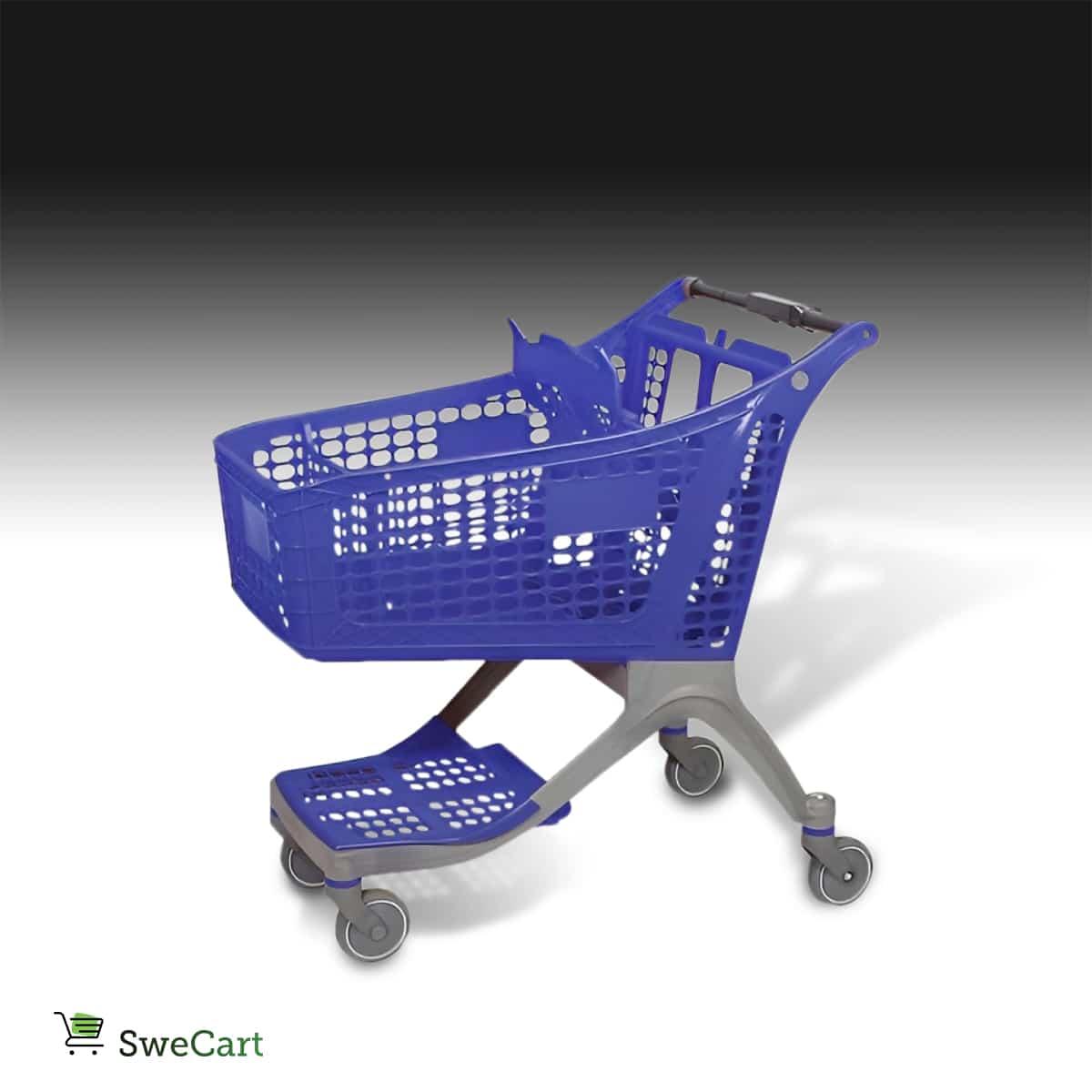 Shopping trolley plastic SPT-2. Easy-to-handle and durable plastic ...
